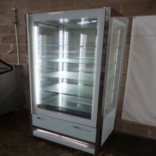 Used ISA Cristal Tower 93 Upright Patisserie Display Chiller - CaterBay